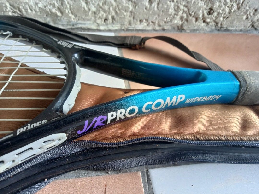 Vintage PRINCE J/R PRO Comp Wide Body Oversize Tennis Racquet on Carousell