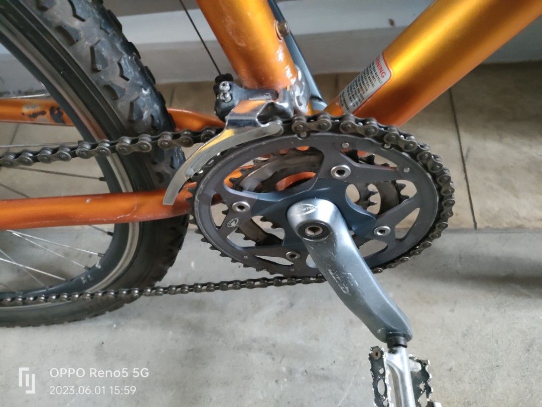 Vintage trek 4500 alpha custom aluminium, Sports Equipment, Bicycles ...