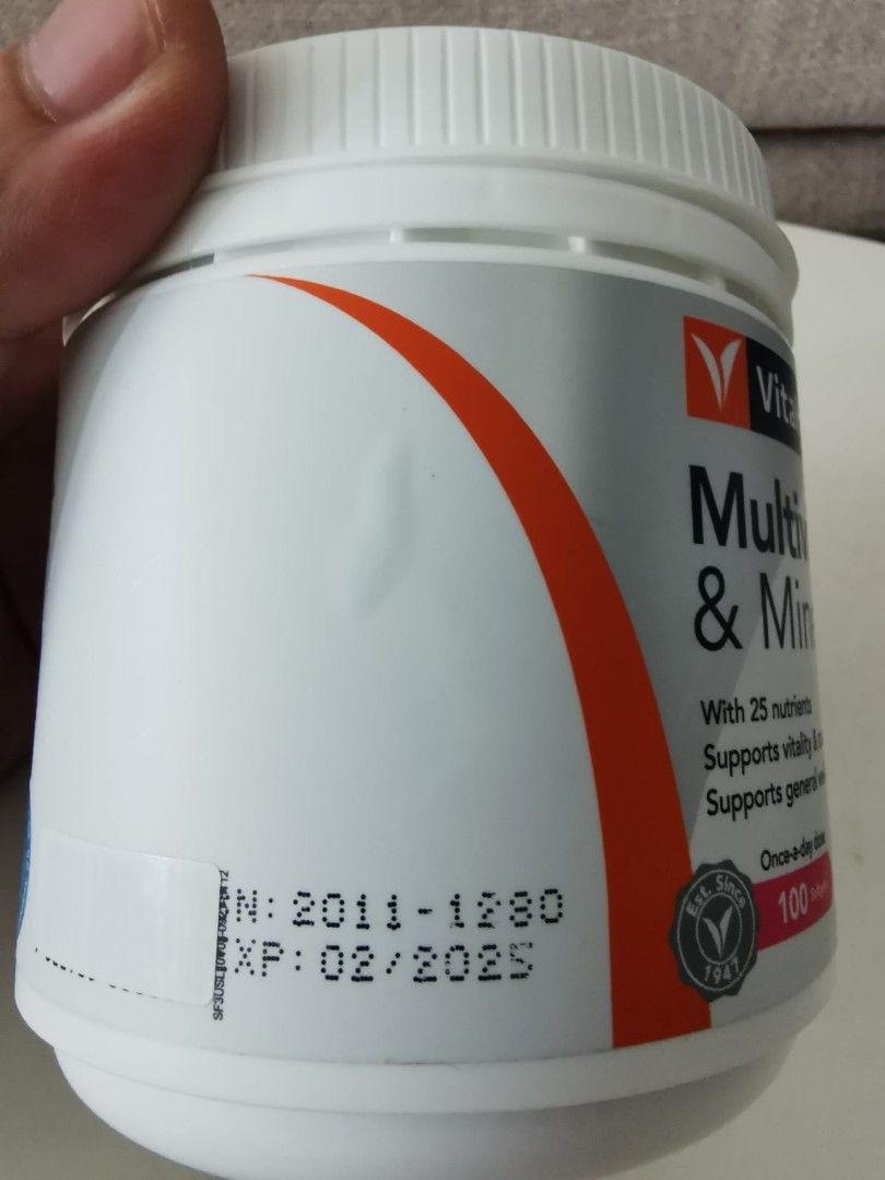 VitaHealth Multivits and Minerals, Health & Nutrition, Health ...