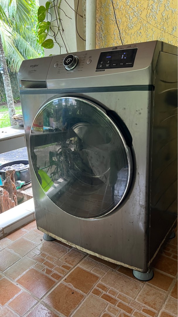 Whirlpool IFW700 7 kg Inverter Plus Front Load Washing Machine, TV ...