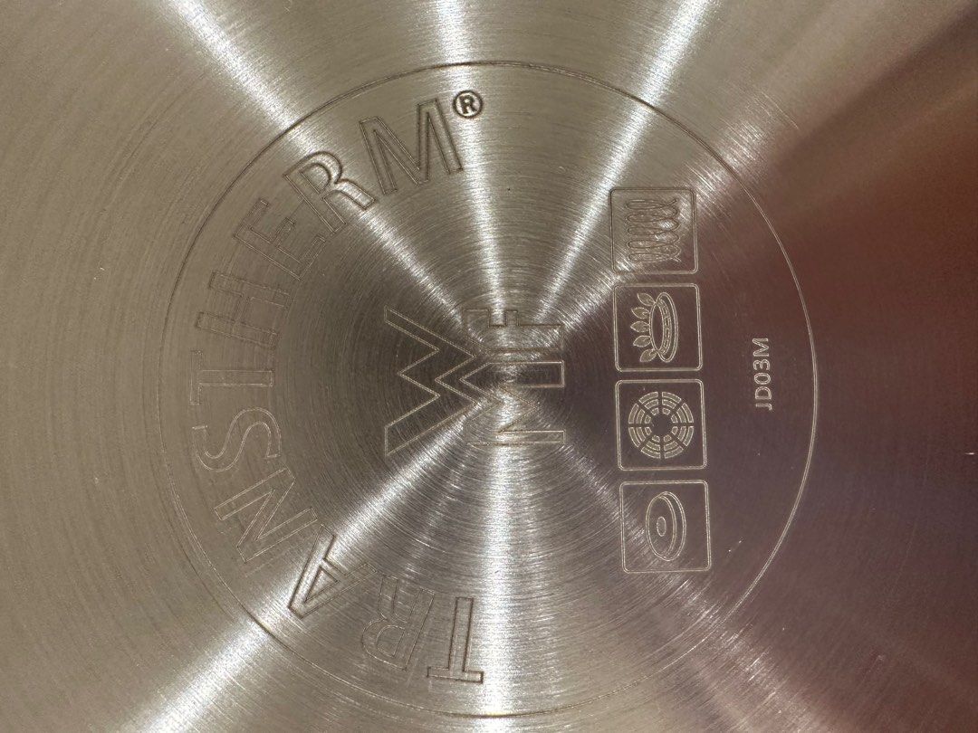 WMF 21cm Transtherm stainless steel pot, Furniture & Home Living ...