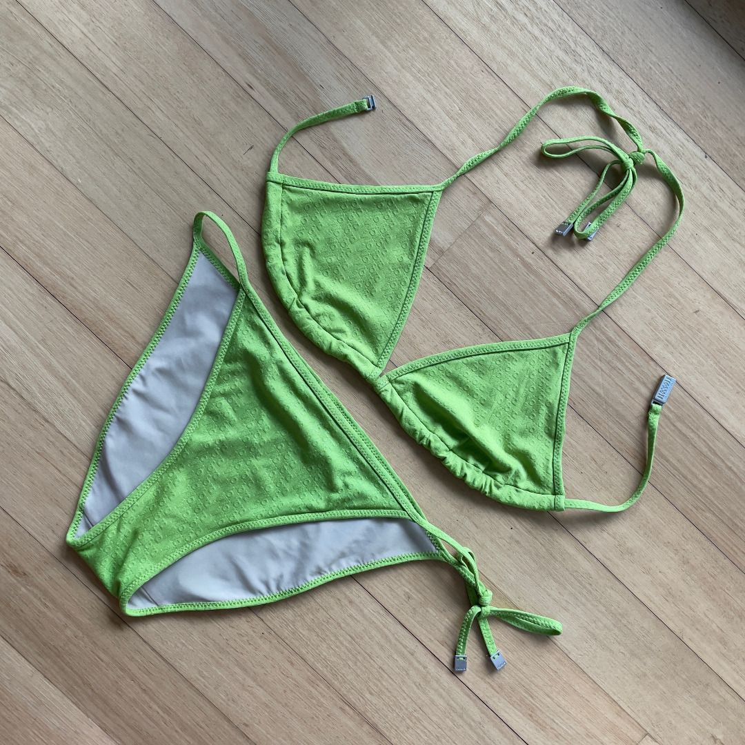 WOLFORD Triangle & Bikini Logo Style Swimwear, Women's Fashion ...
