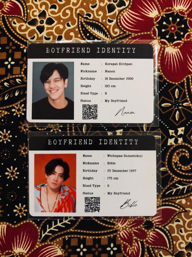 [WTS] BOYFRIEND ID CARD, Hobbies & Toys, Collectibles & Memorabilia ...