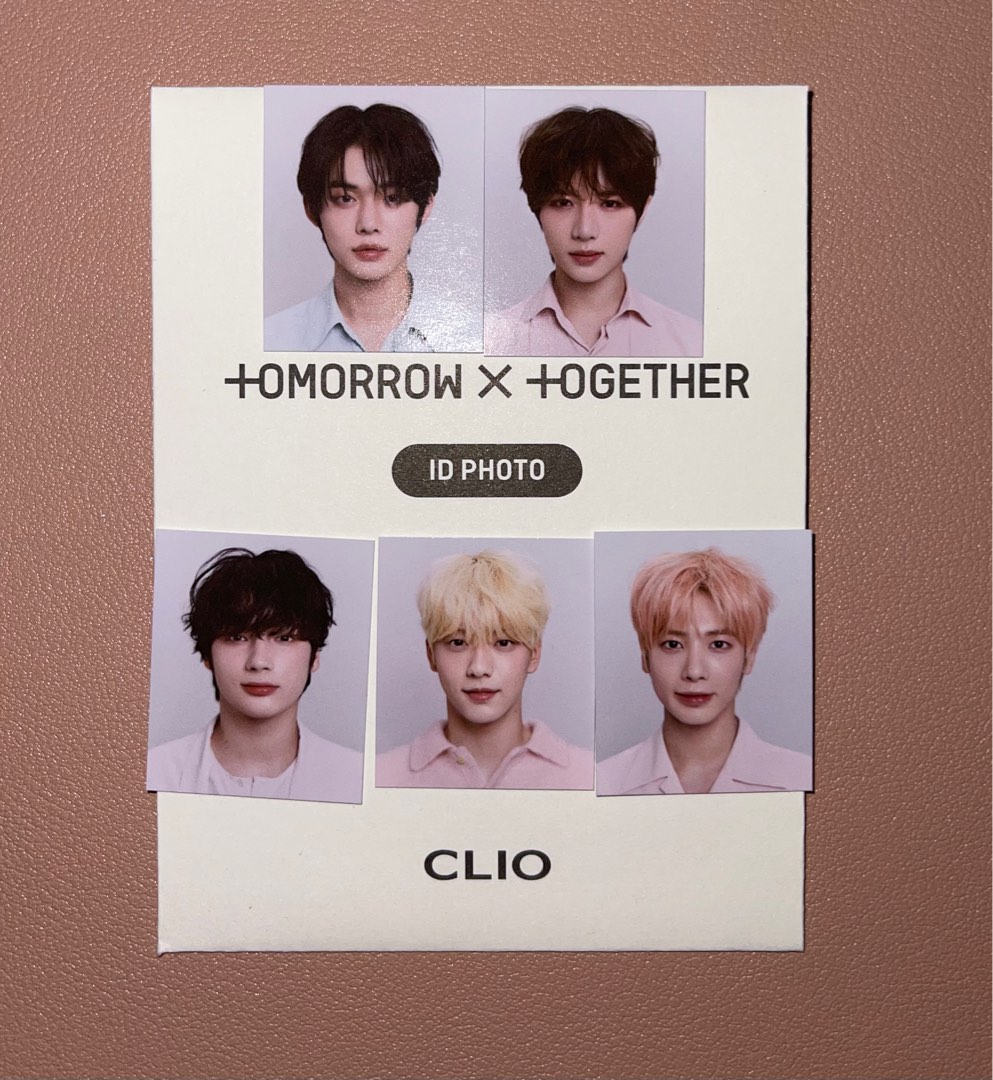 [wts] TXT x Clio ID Photo Set, Hobbies & Toys, Memorabilia ...