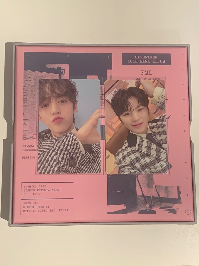 wts/wtt seventeen fml (faded mono life) scoups woozi pc, Hobbies & Toys, Memorabilia ...