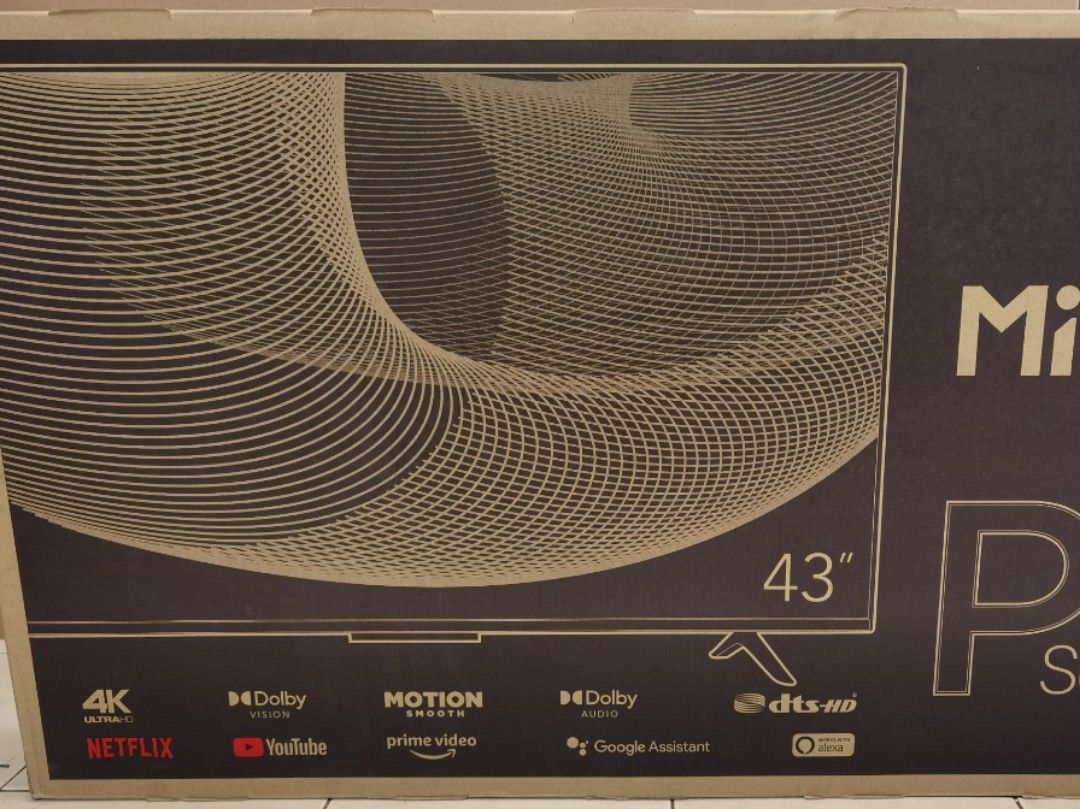 XIAOMI MI 43 Android P1 UHD 4K LED TV HDR DOLBY VISION (NEW 2 YEARS ...