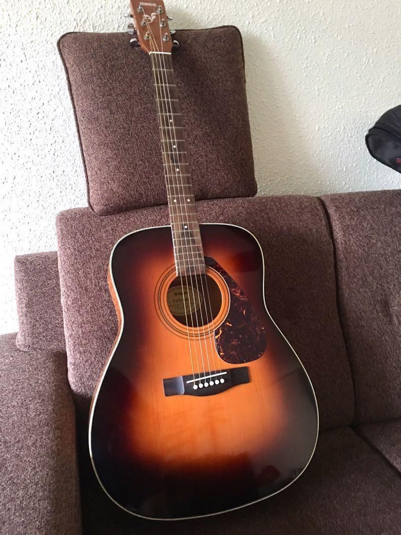 Yamaha F370 TBS, Hobbies & Toys, Music & Media, Musical Instruments on ...