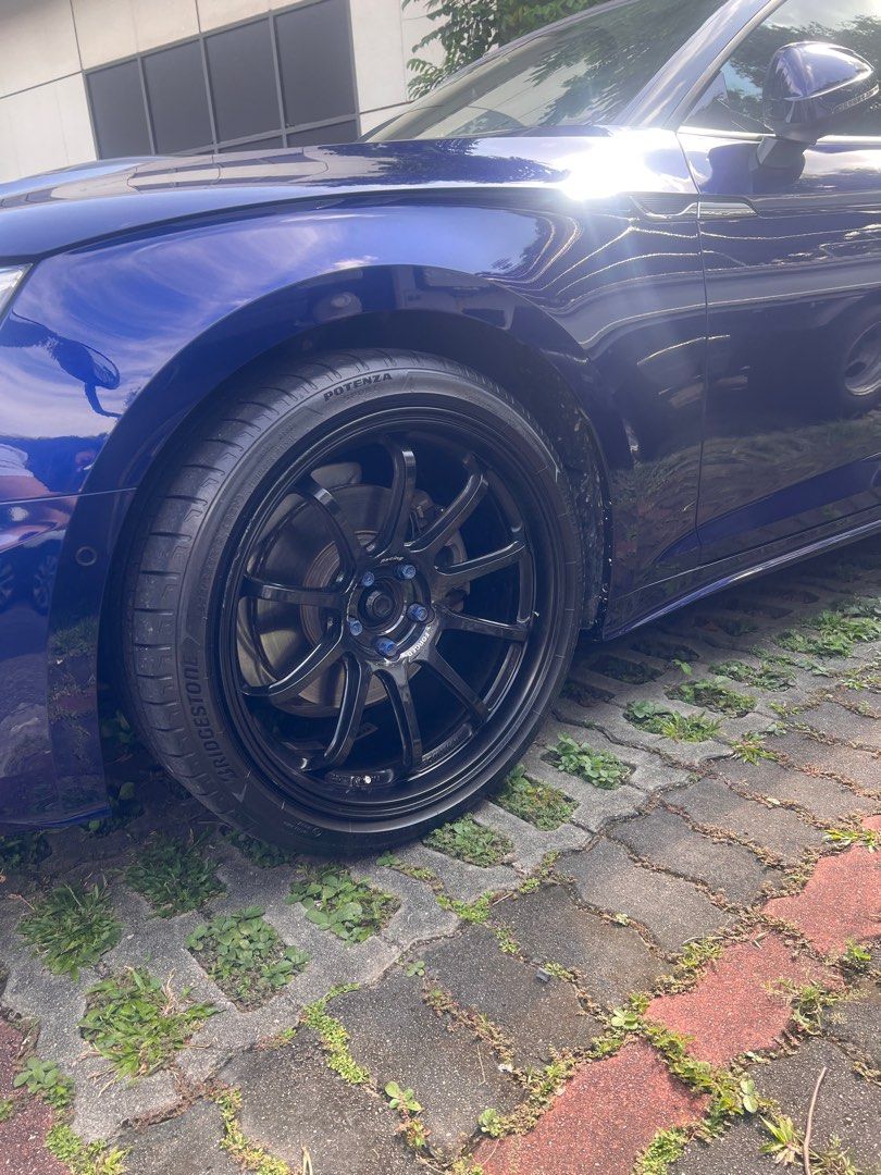 19 inch Advan RS3 rims, Car Accessories, Tyres & Rims on Carousell