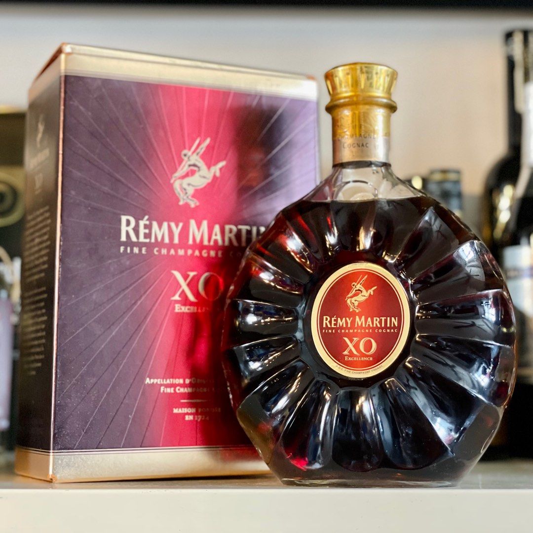 1L Remy Martin XO Excellence Cognac w box 1000ml, Food & Drinks, Beverages on Carousell