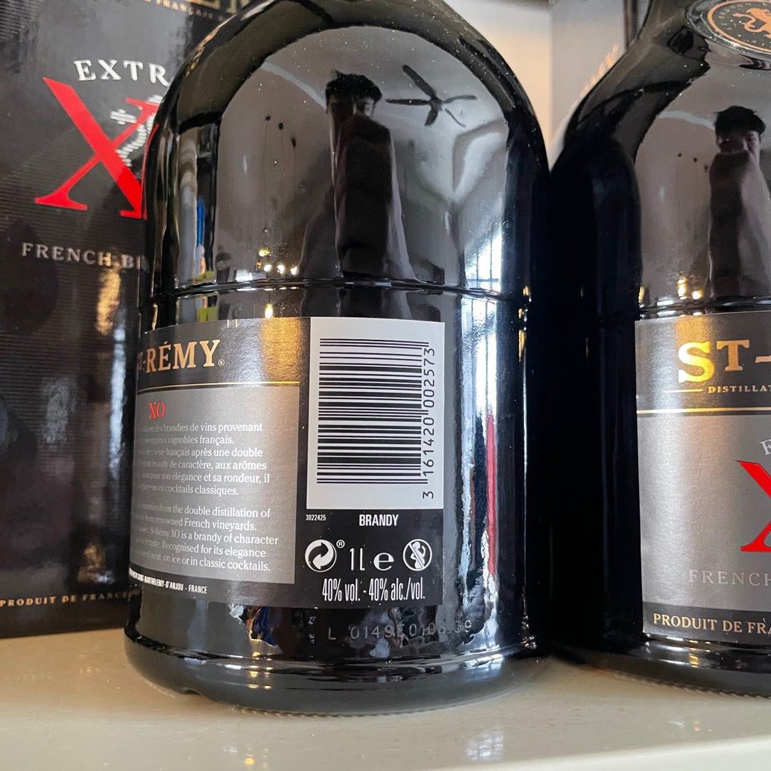 1L St Remy XO Cognac authentic French w box 1000ml, Food & Drinks ...