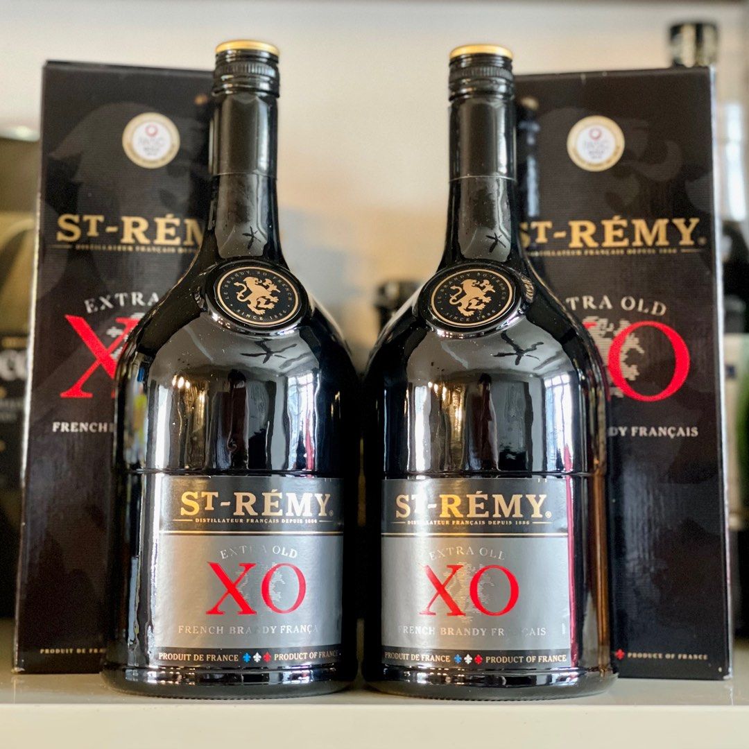 1L St Remy XO Cognac authentic French w box 1000ml, Food & Drinks ...