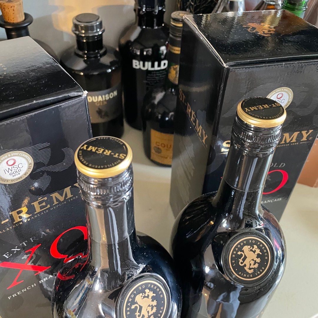 1L St Remy XO Cognac authentic French w box 1000ml, Food & Drinks ...