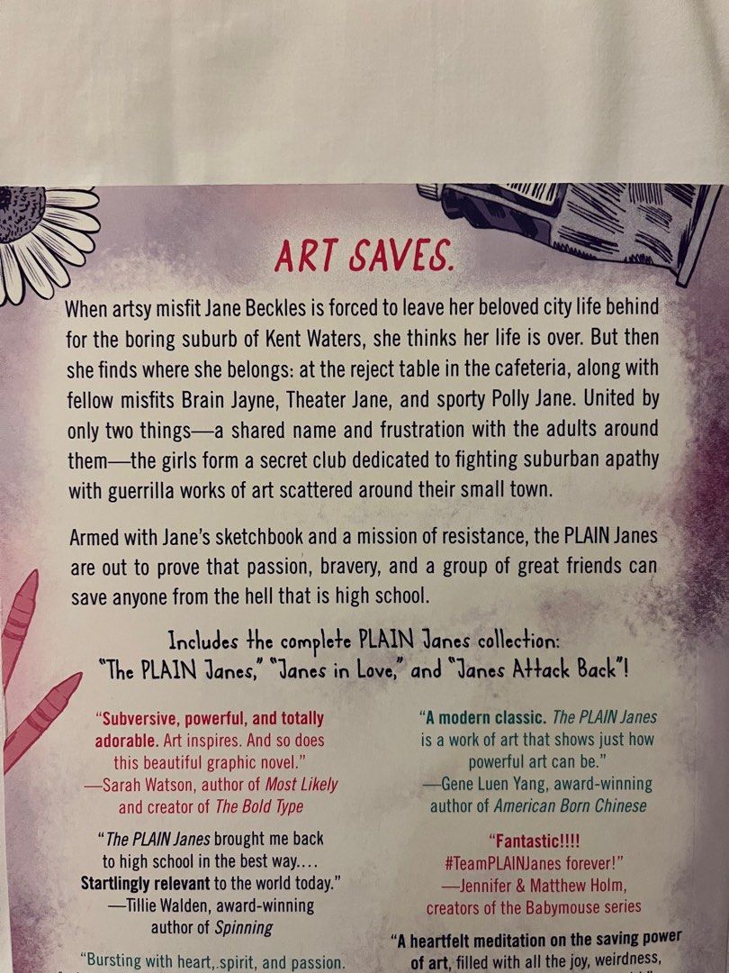 (3 in 1) The Plain Janes by Cecil Castellucci & Jim Rugg - Graphic ...