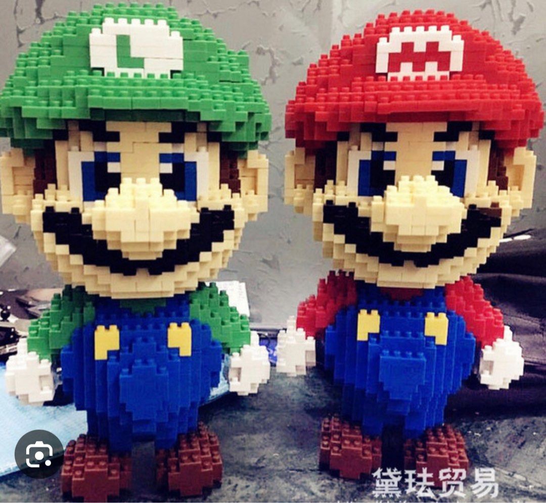3D Magic Block Nano Bricks Lego - Super Mario design For age 8 years ...