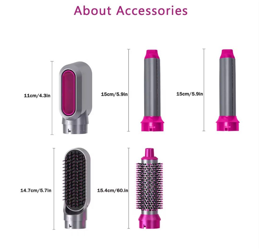 5 in 1 multifunctional hair styler on Carousell