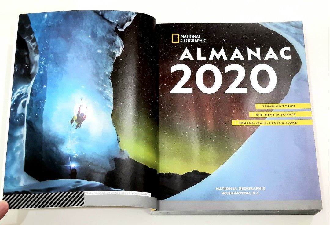 Good As New! NATIONAL GEOGRAPHIC Almanac 2020 398 Pages (UP: $32.95 ...