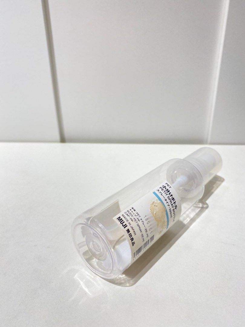 無印良品 分裝瓶 噴霧型 PET 100ml MUJI, 香水、美妝、保養, 個人消毒用品在旋轉拍賣