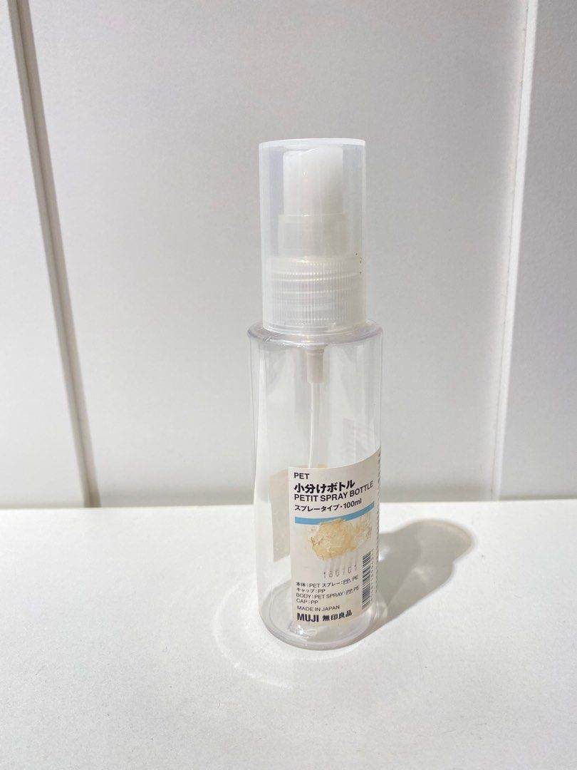 無印良品 分裝瓶 噴霧型 PET 100ml MUJI, 香水、美妝、保養, 個人消毒用品在旋轉拍賣