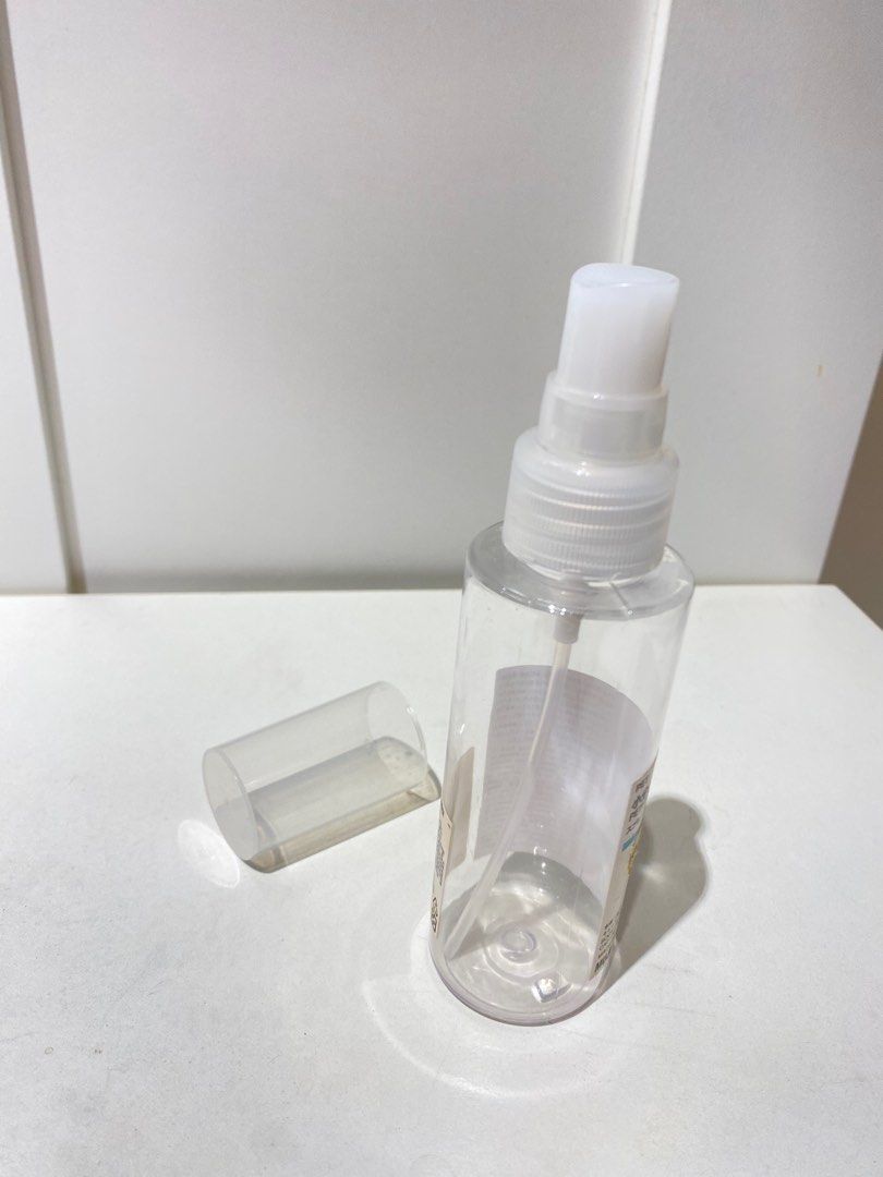無印良品 分裝瓶 噴霧型 PET 100ml MUJI, 香水、美妝、保養, 個人消毒用品在旋轉拍賣