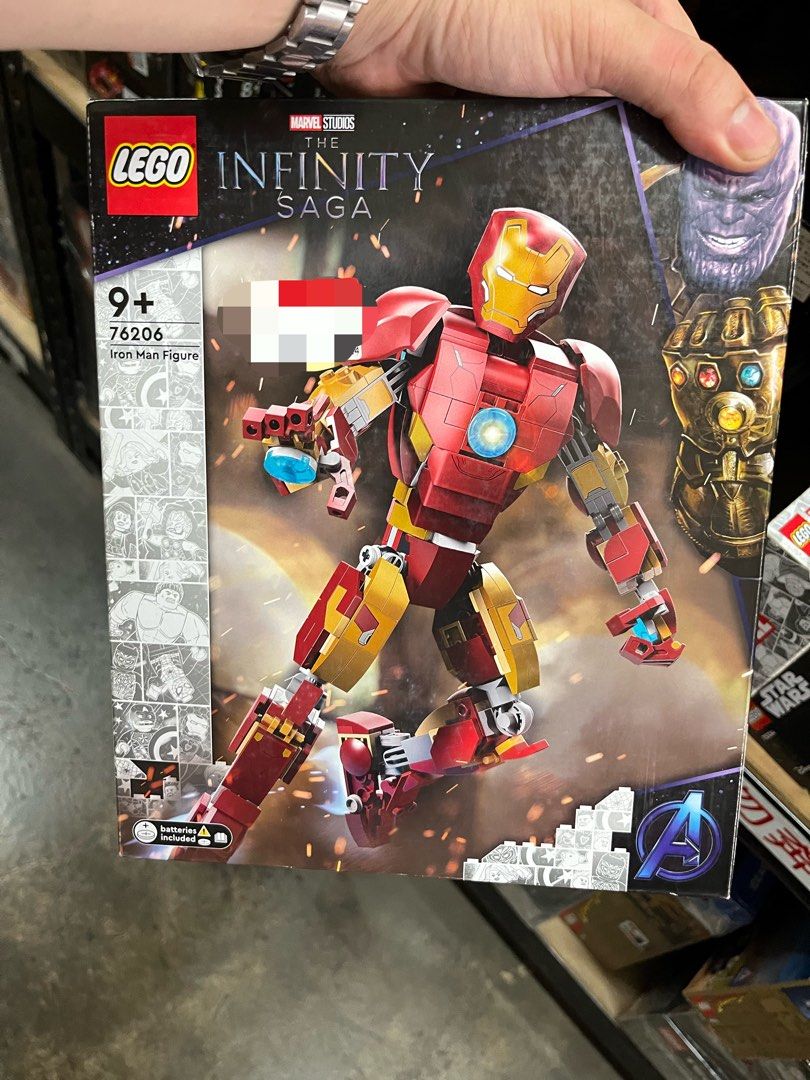 全新 樂高 Lego 76206 Super Heroes Marvel 漫威 鋼鐵人 Iron Man, 書籍、休閒與玩具, 玩具、公仔、桌 ...