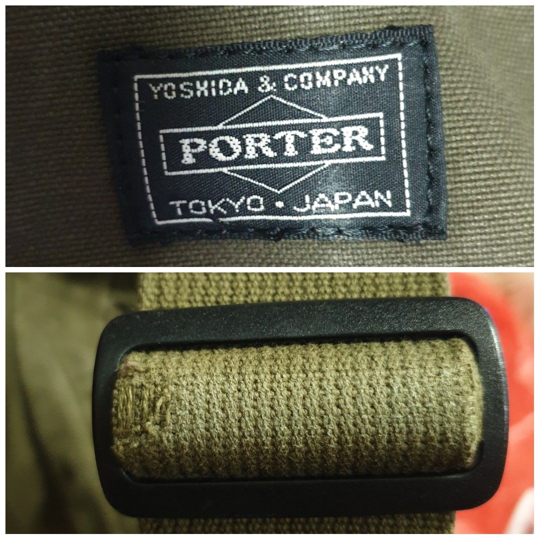 只可順風到付 genuine made in Japan Porter Japan 布斜咩袋, 名牌, 手袋及銀包 - Carousell