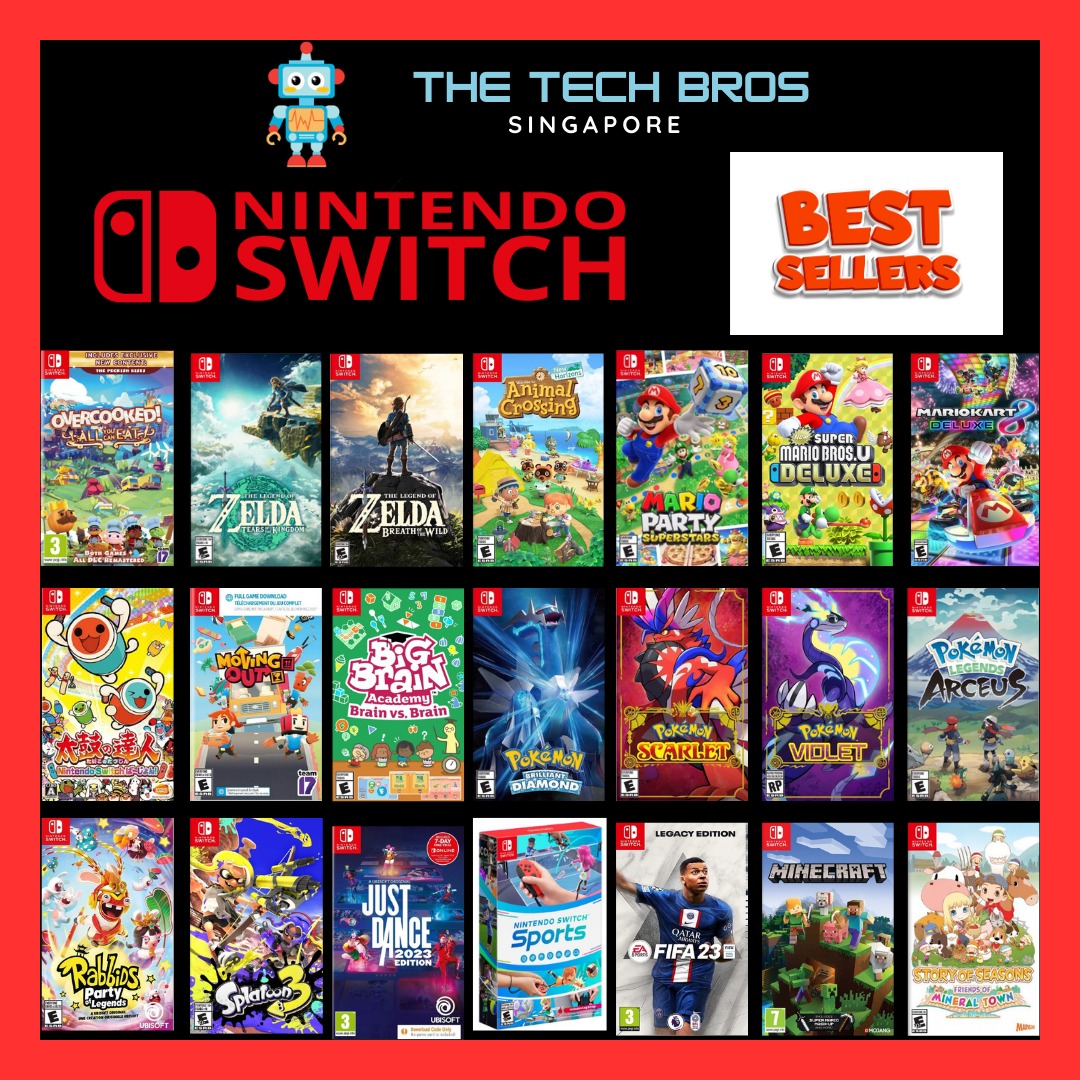 ⭐ Original Nintendo Switch Digital Games | Animal Crossing | Big Brain ...