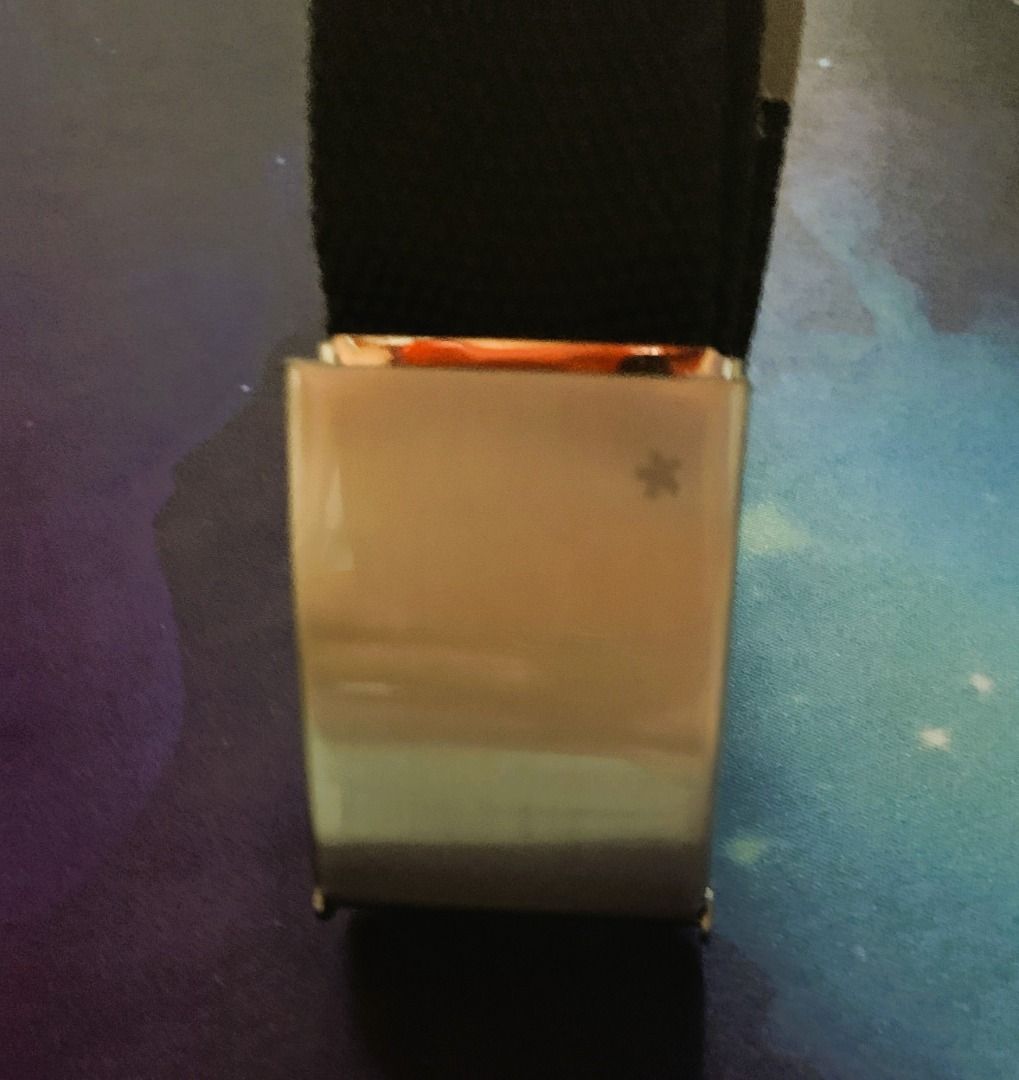 Pre-loved CELIO Black Garrison Belt, Men's Fashion, Watches ...