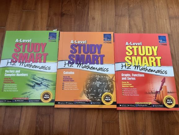 A Level Study Smart H2 Mathematics Assesment Book, Hobbies & Toys ...
