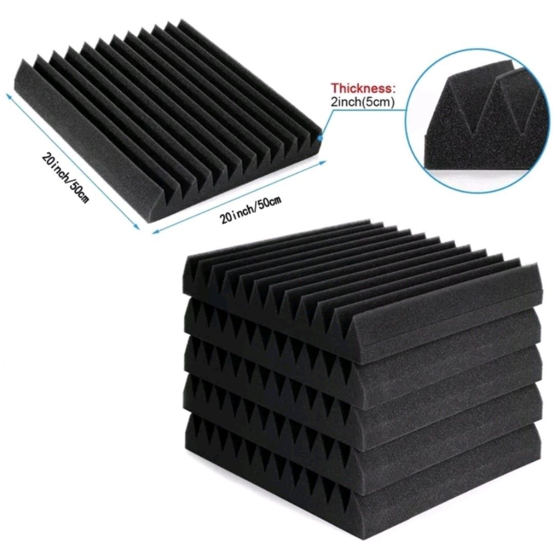 Acoustic Foam Sound Proof Sponge/Noise Reduction Foam, Furniture & Home ...