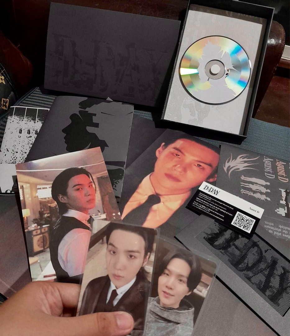 Agust D D-Day Album Unsealed, Hobbies & Toys, Memorabilia ...