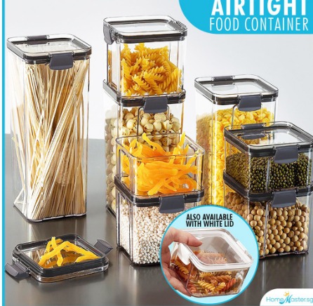 Airtight Food Container* Stackable Storage Box*Vacuum AG0076, Furniture ...