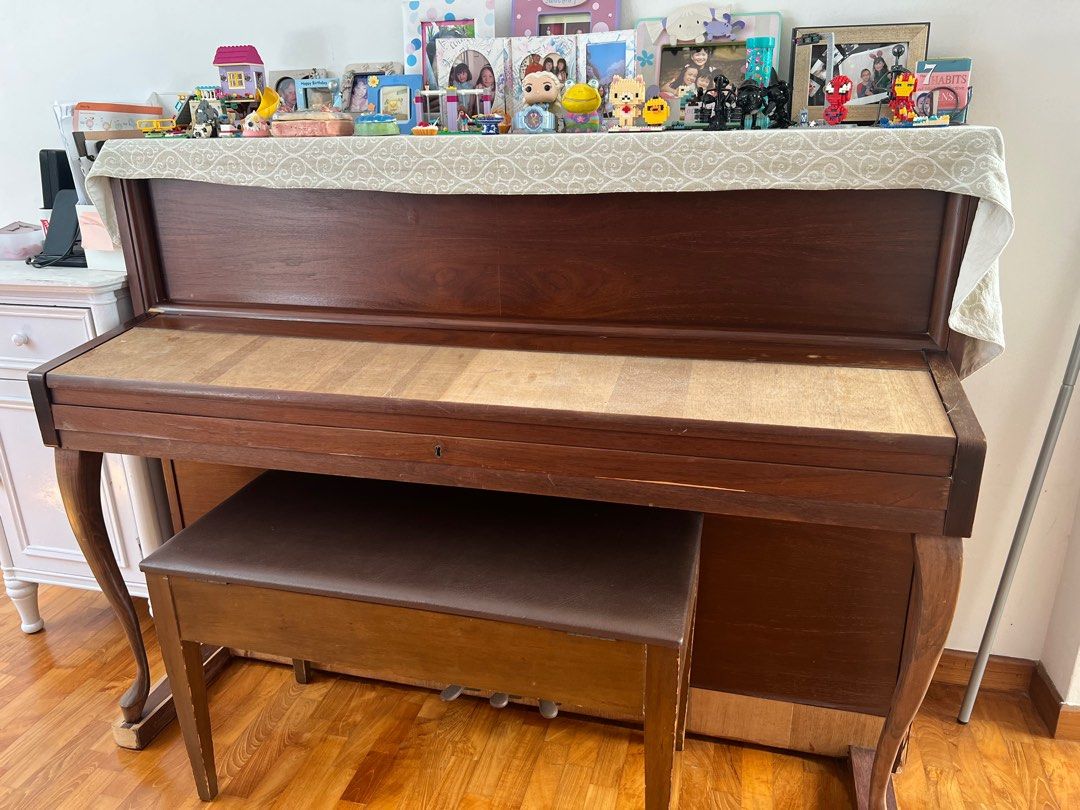 Antique Rippen Piano, Hobbies & Toys, Music & Media, Musical ...