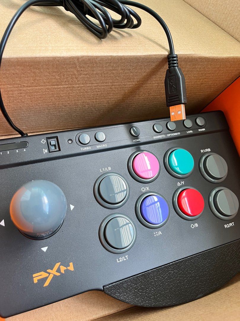 Arcade Joystick/Fightstick - PXN 0082, Video Gaming, Gaming Accessories ...