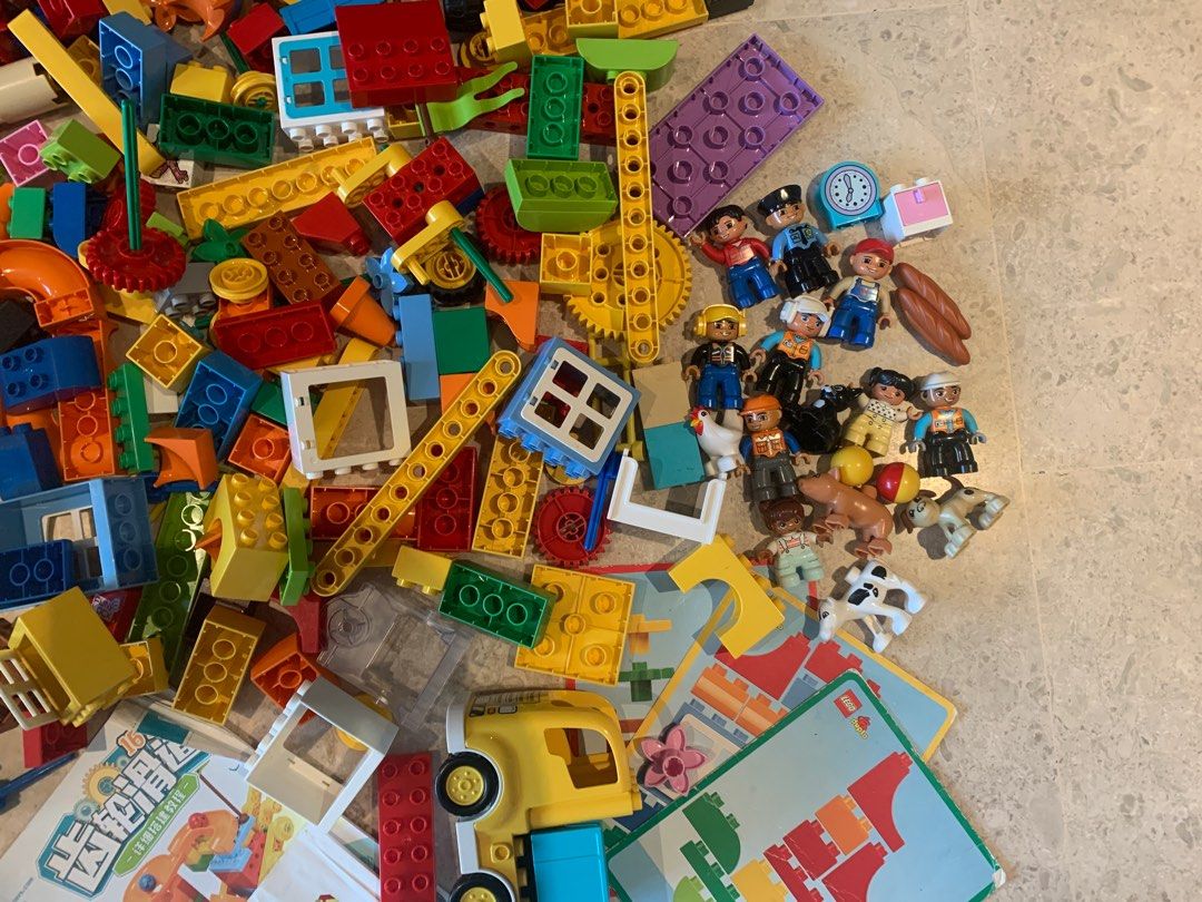 Assorted Duplo and compatible blocks, Hobbies & Toys, Toys & Games on ...