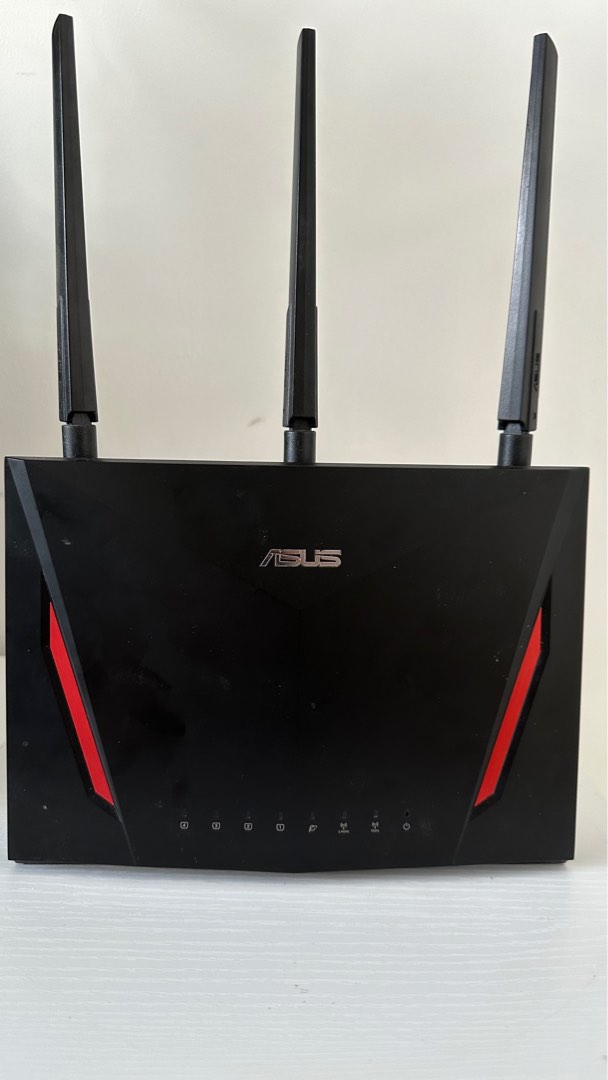 ASUS RT-AC86U Router, Computers & Tech, Parts & Accessories, Networking ...