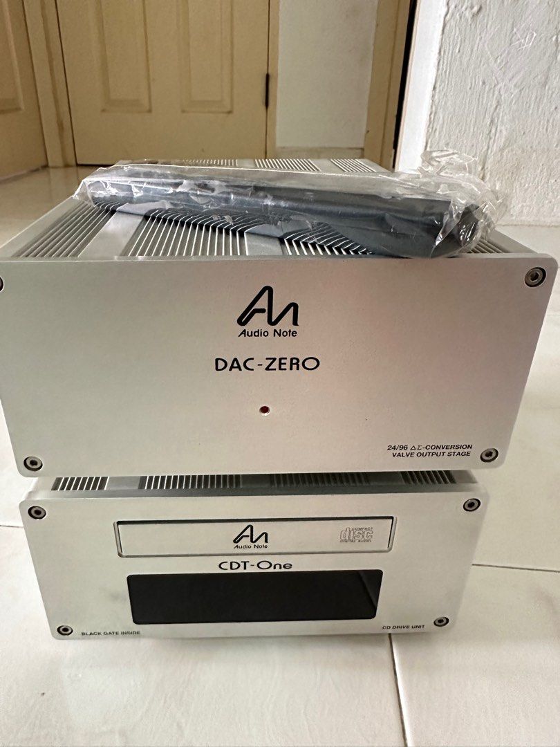 Audio Note CDT One + DAC Zero, Audio, Other Audio Equipment on Carousell