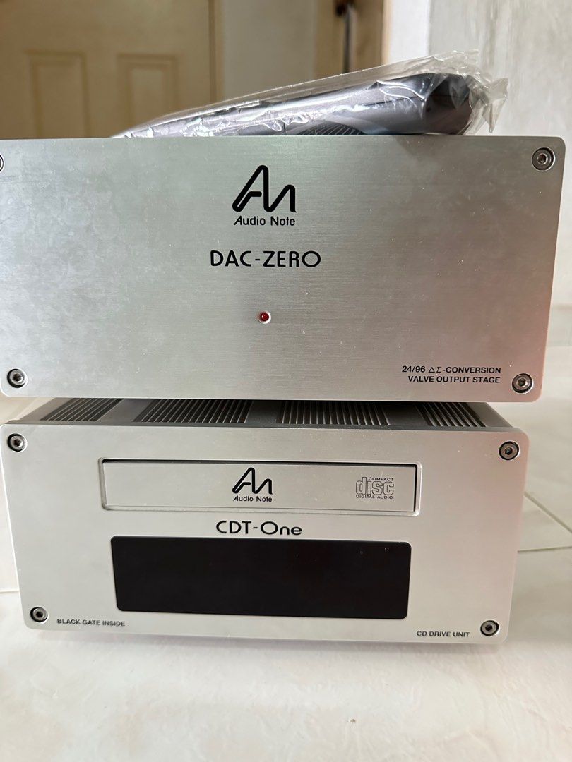 Audio Note CDT One + DAC Zero, Audio, Other Audio Equipment on Carousell