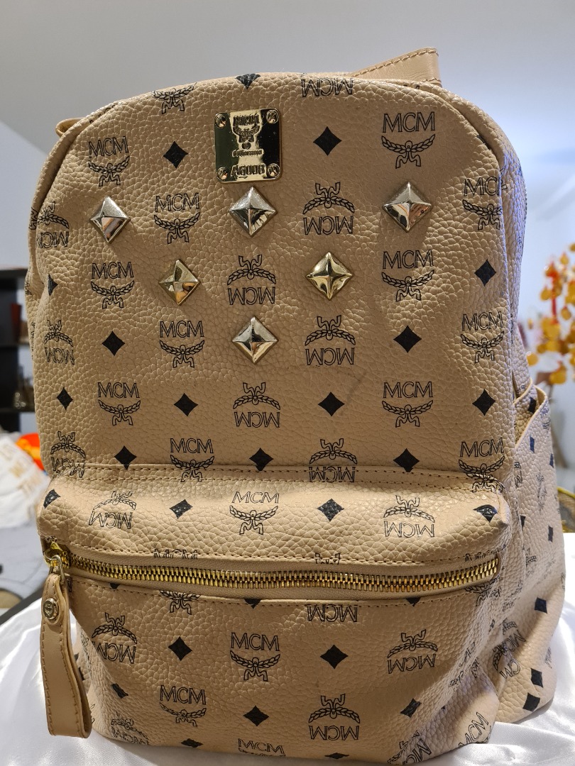 Authentic MCM backpack, Women's Fashion, Bags & Wallets, Backpacks on ...