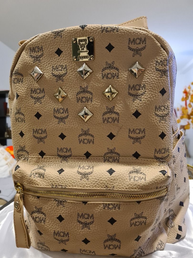 Authentic MCM backpack, Women's Fashion, Bags & Wallets, Backpacks on ...