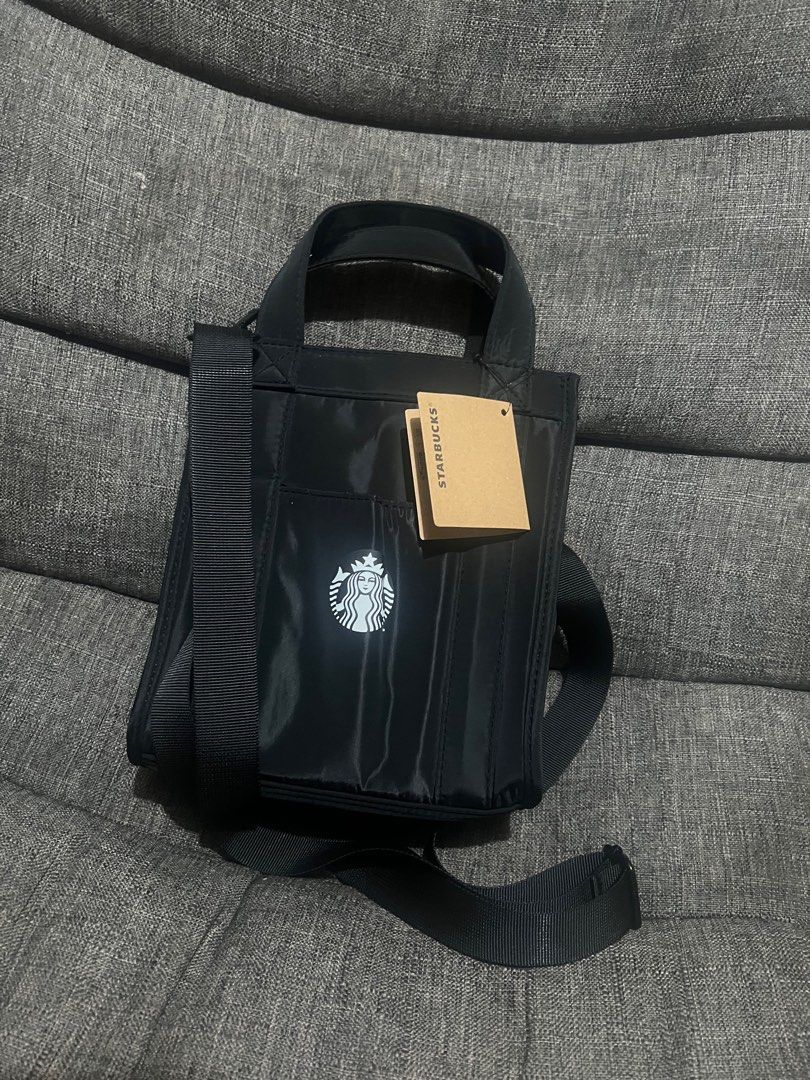 Authentic Starbucks bag with sling on Carousell