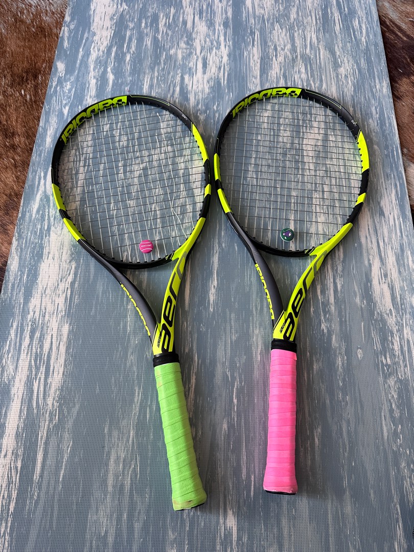 Babolat Pure Aero Rackets x 2, Sports Equipment, Sports & Games, Racket ...