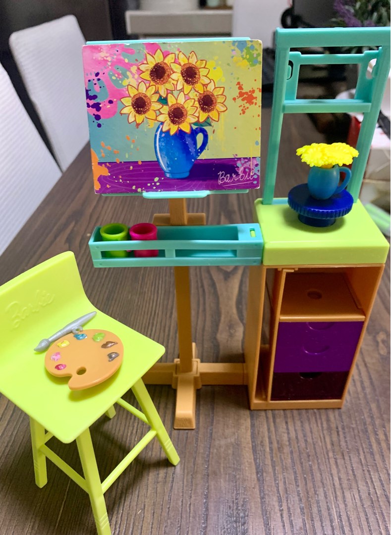 Barbie Paint Set on Carousell