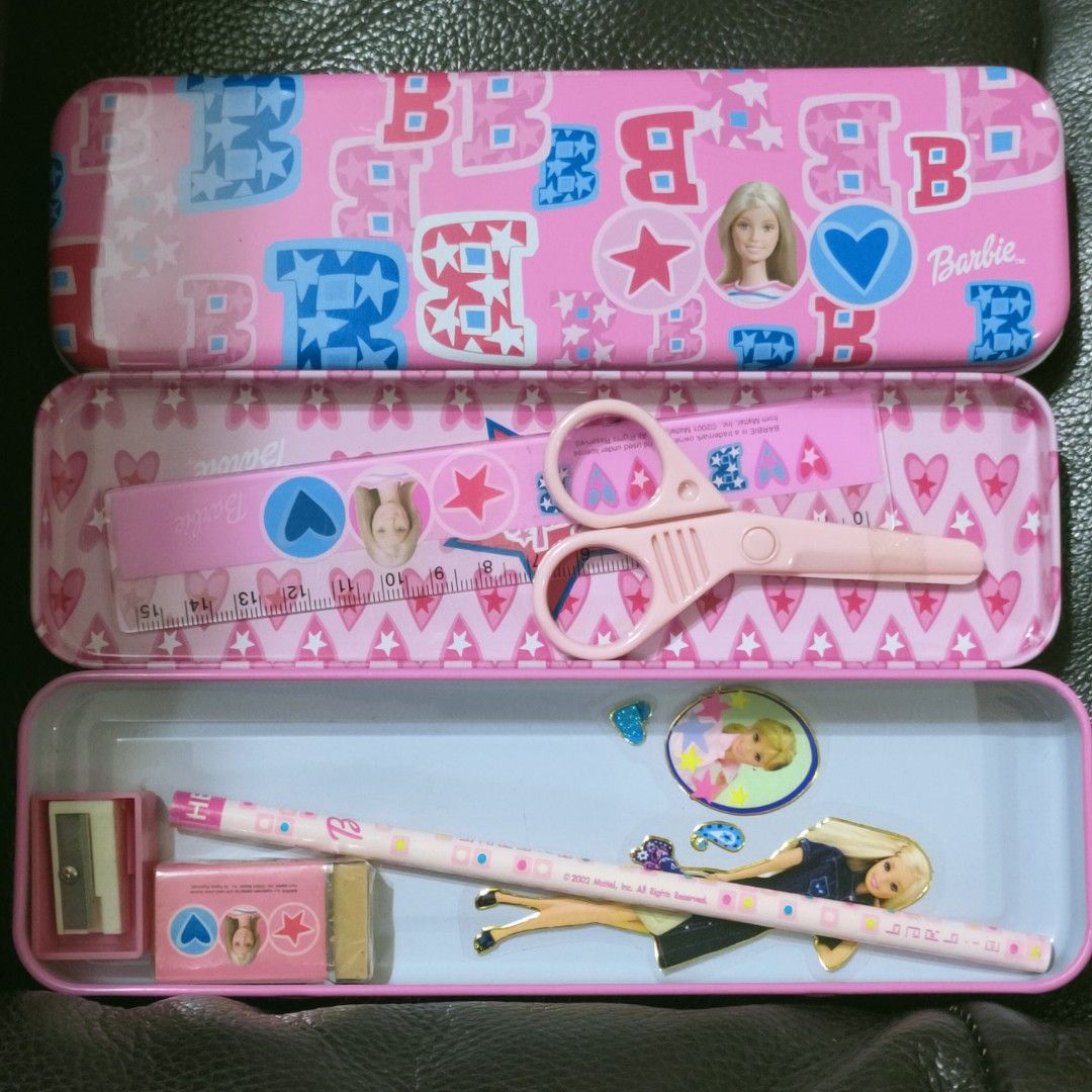 Barbie Stationery box Set with free stickers, Hobbies & Toys, Stationery & Craft, Other ...