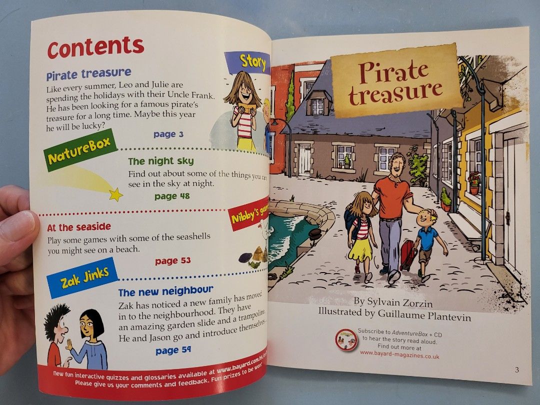Bayard Adventure Box I Read On My Own Pirate Treasure, 興趣及遊戲, 書本 & 文具 ...