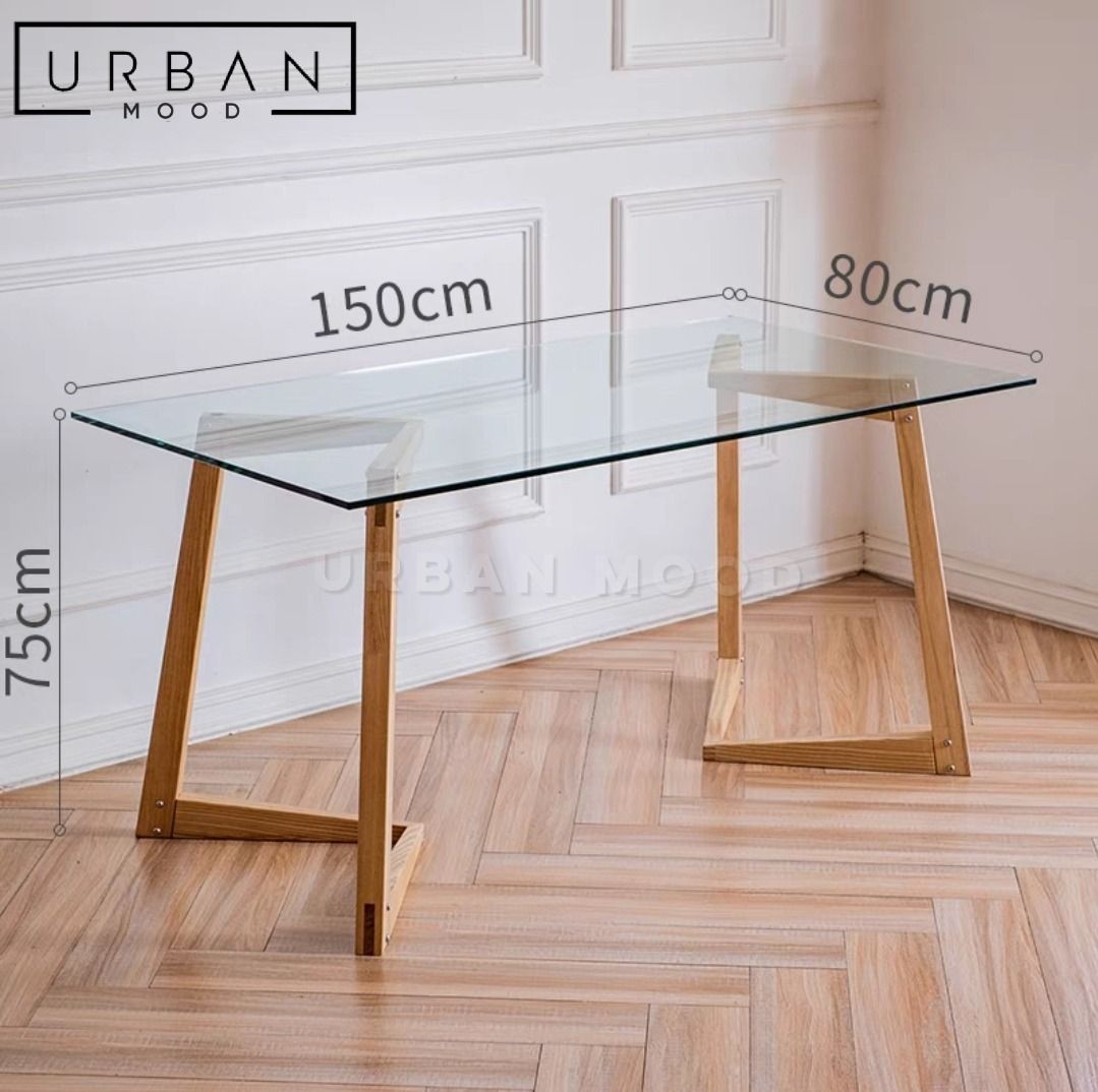 BECKETT Japandi Study Table, Furniture & Home Living, Furniture, Tables ...