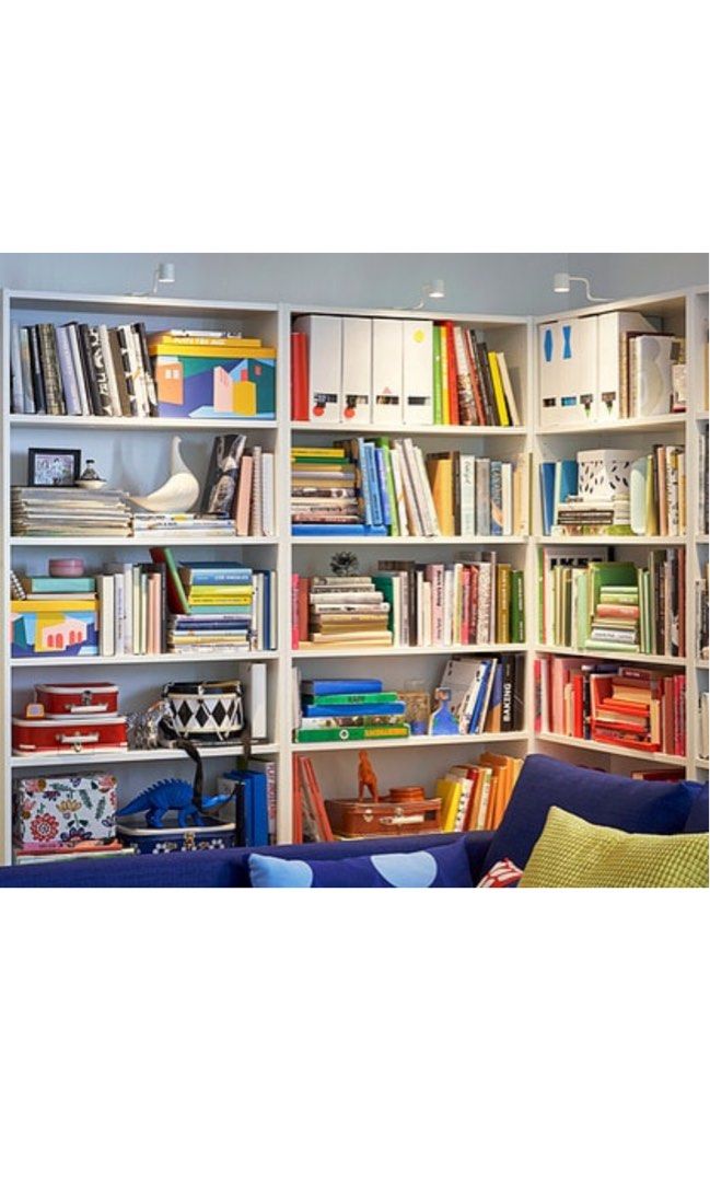 BILLY Bookcase White 80x28×202 Alex baggebo billy brimnes eket fjallbo ...