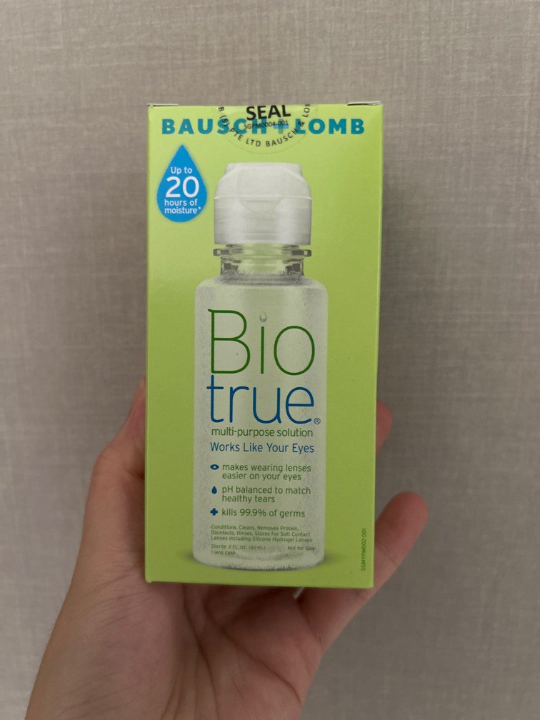 Bio True - Multi-purpose solution 60ml, Beauty & Personal Care, Vision ...