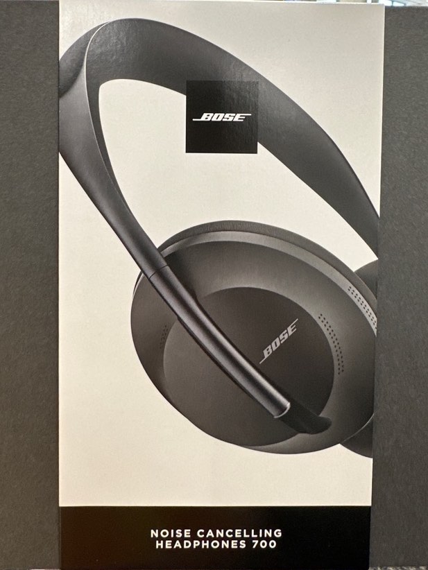 Bose Noise Cancelling HP 700 Black, Audio, Headphones & Headsets on ...