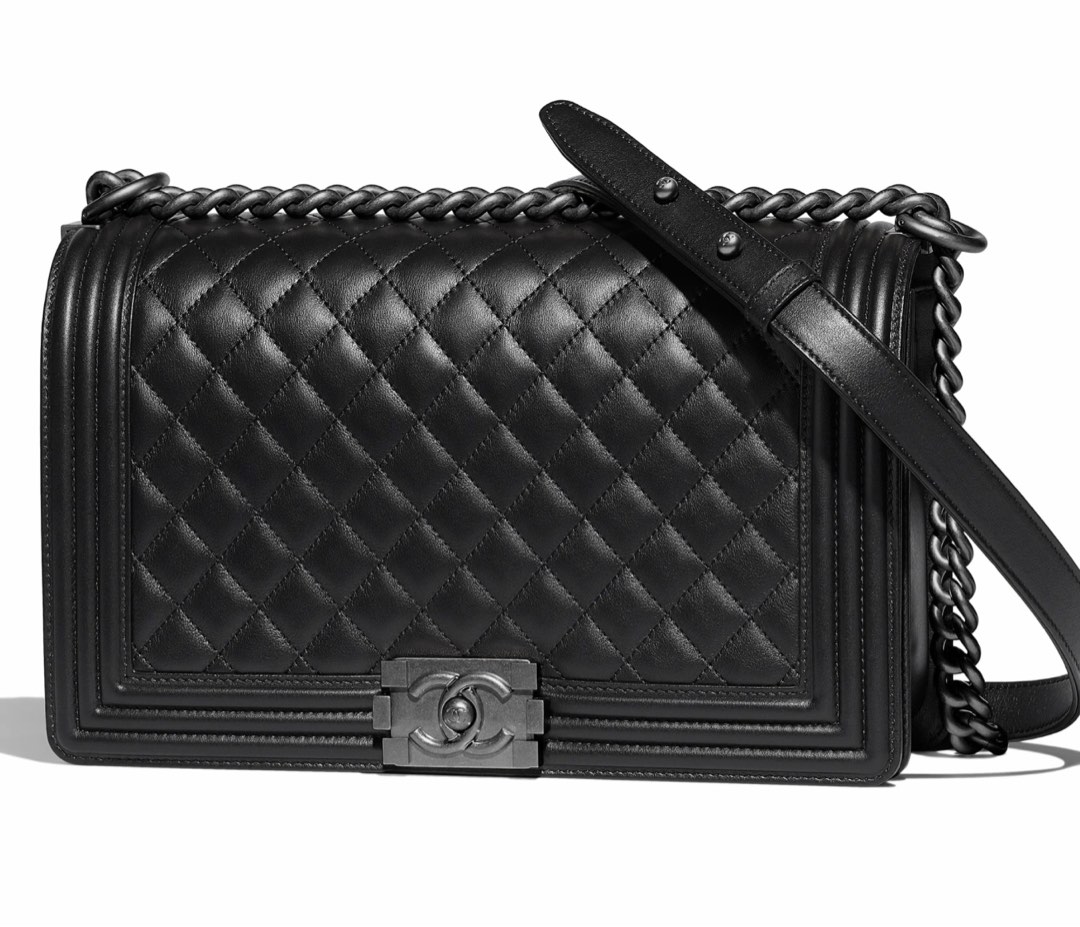 Brand New Chanel Boy Medium, Luxury, Bags & Wallets on Carousell