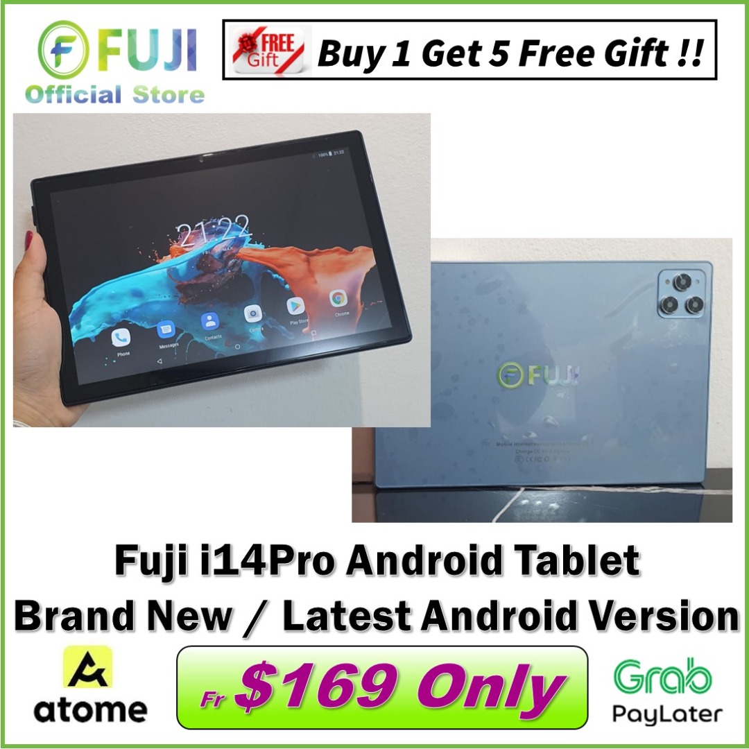 Brand New Fuji i14Pro - 10.1 Inch - 8GB RAM - Latest Android ...